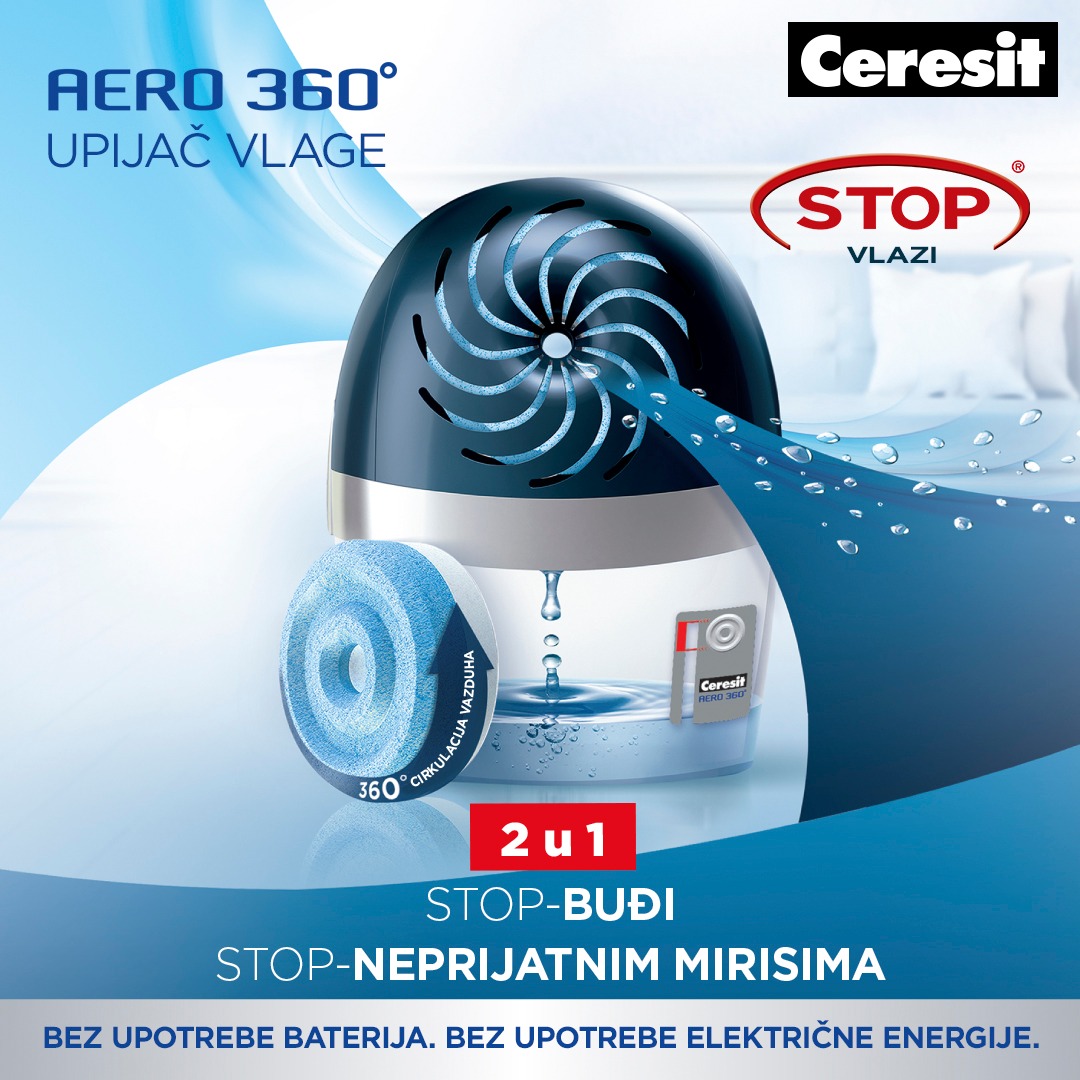 Henkel Ceresit Aero 360° - Apsorber vlage - ASTERN